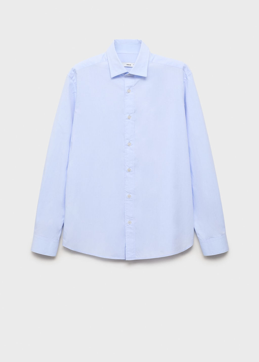 Camisa Play1 celeste - MANGO Ecuador